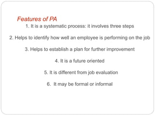 Performance apprisal | PPTX
