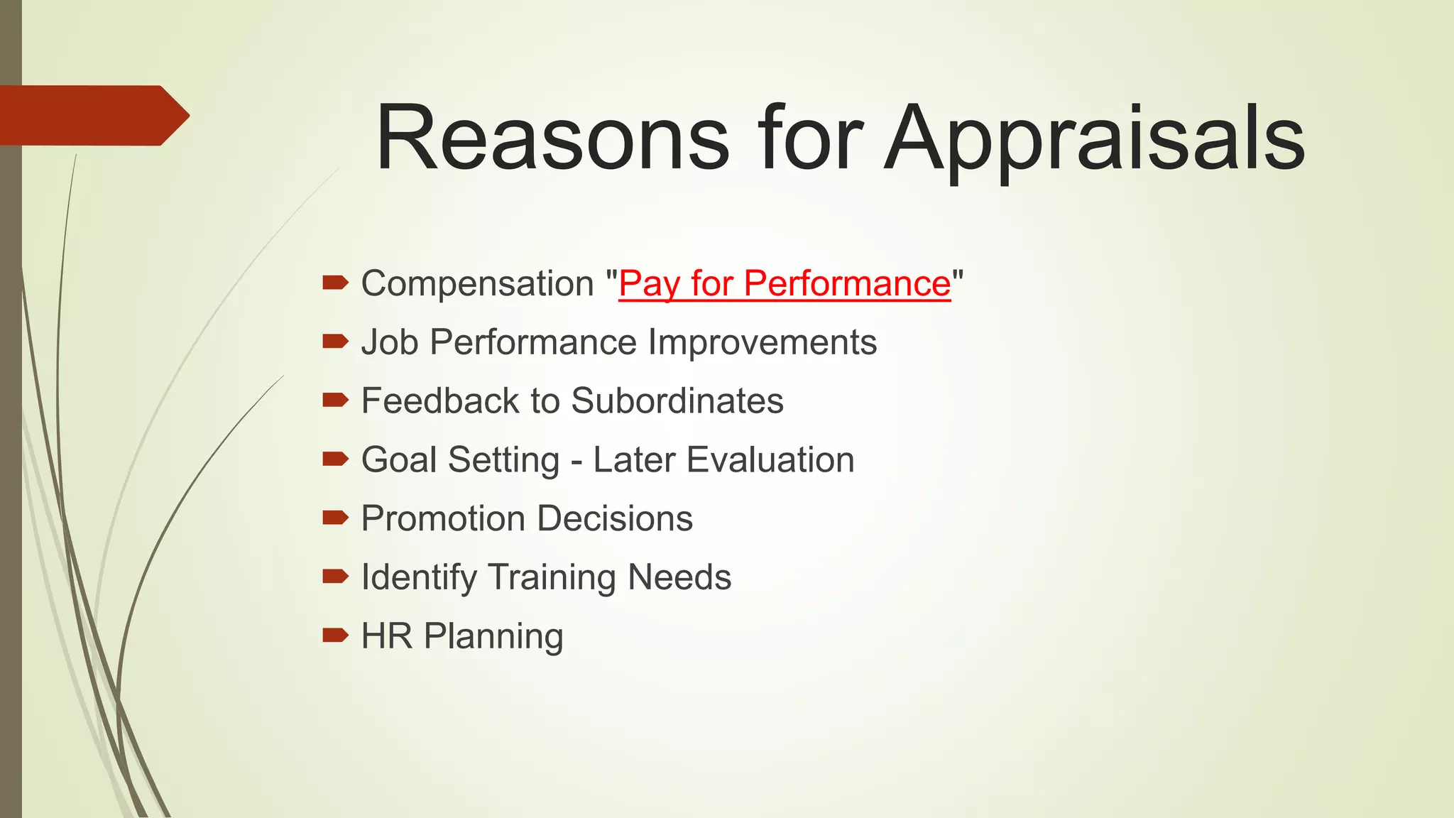 Performance apprisal | PPTX