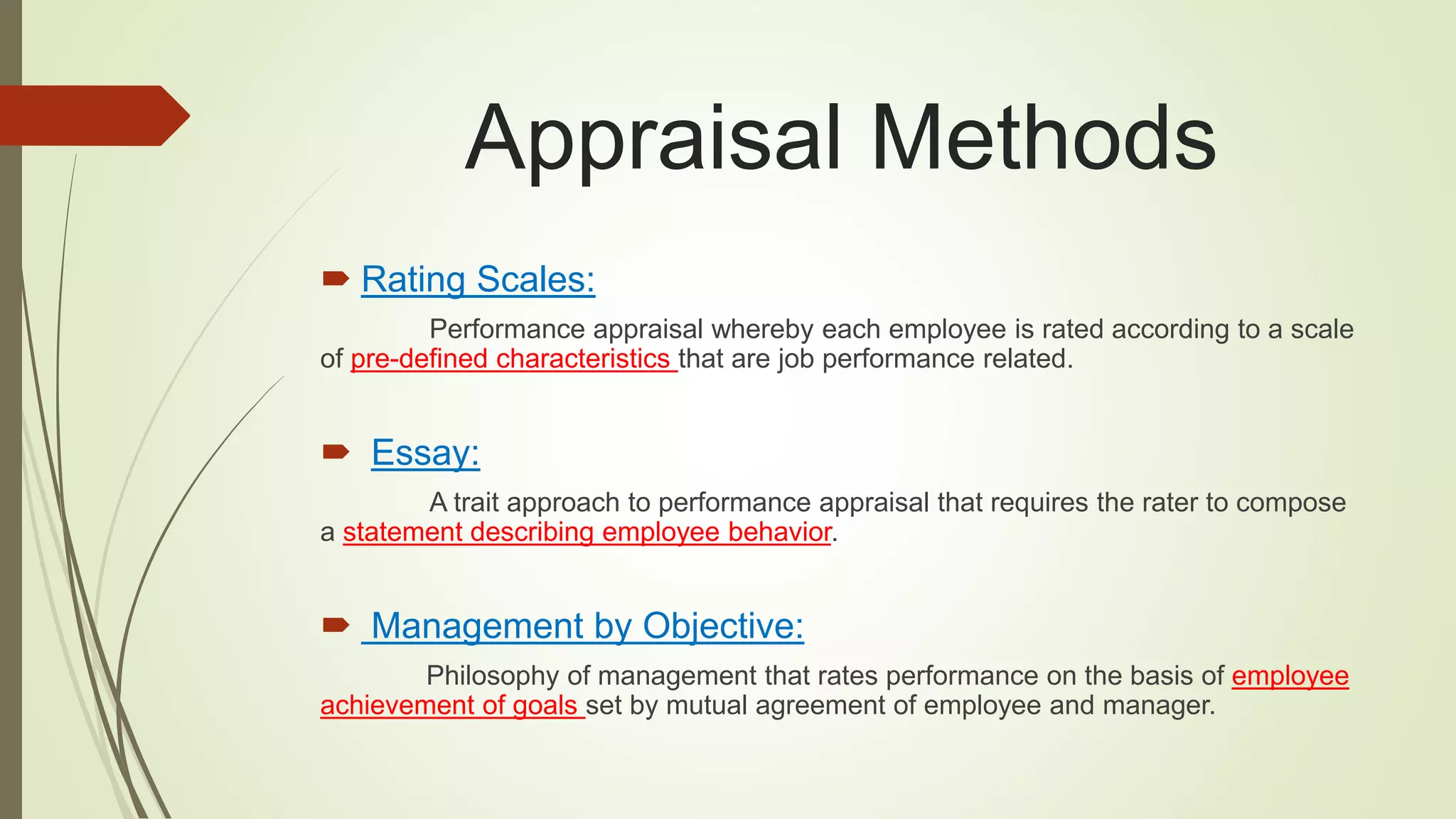 Performance apprisal | PPTX