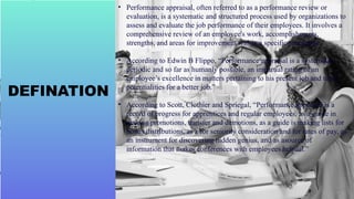 PERFORMANCE APPRISAL slide 1.pptx pgdm/mba | PPTX | Resume Writing and ...