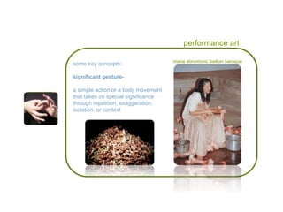Performance Art | PPT