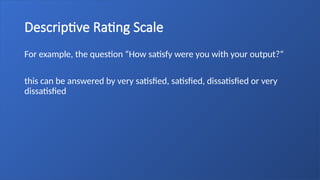 THIS PRESENTATION IS ALL ABOUT PERFORMANCE ASSESSMENT TOOLS AND ...