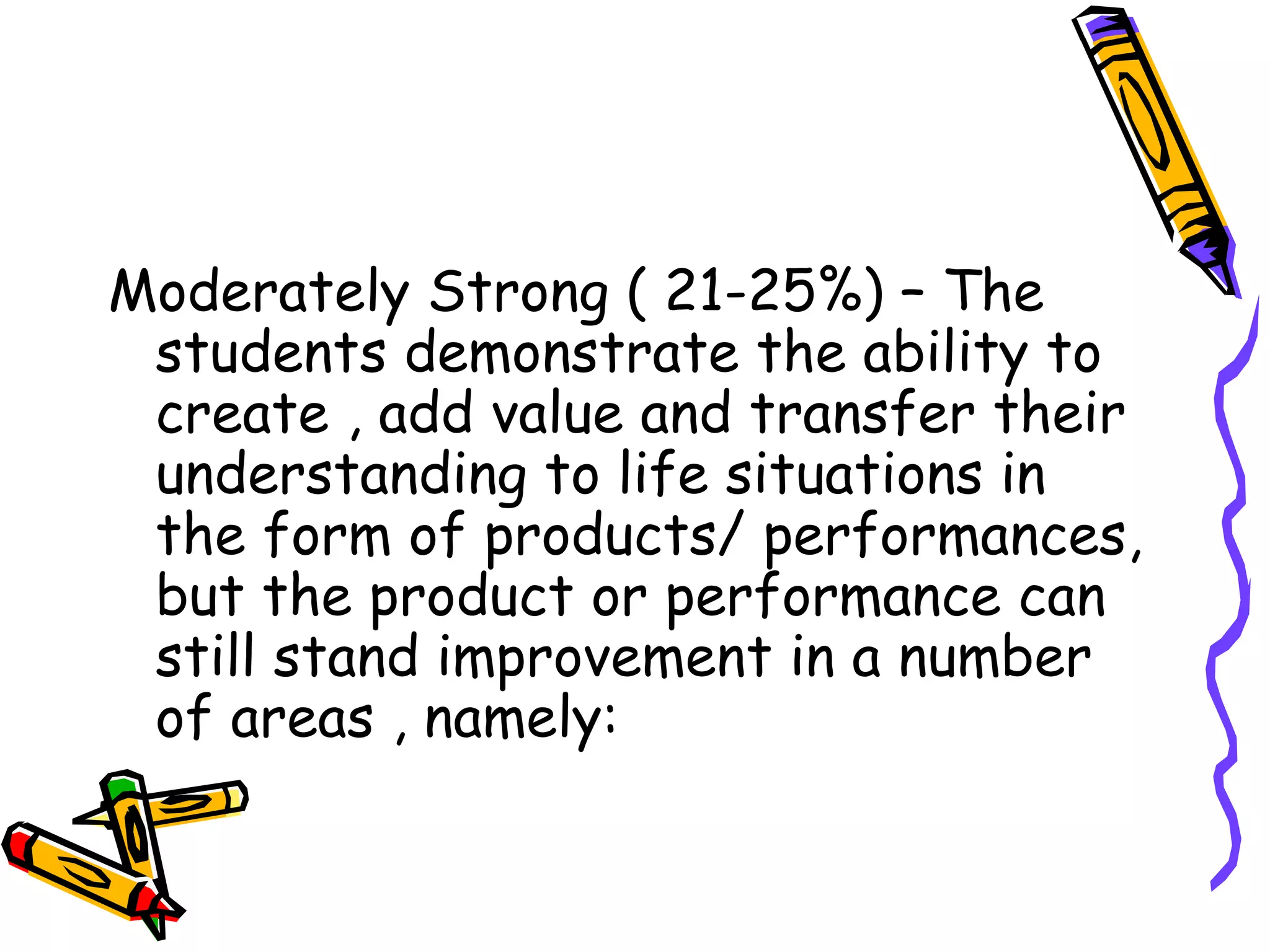 Performance assessment using grasps | PPT