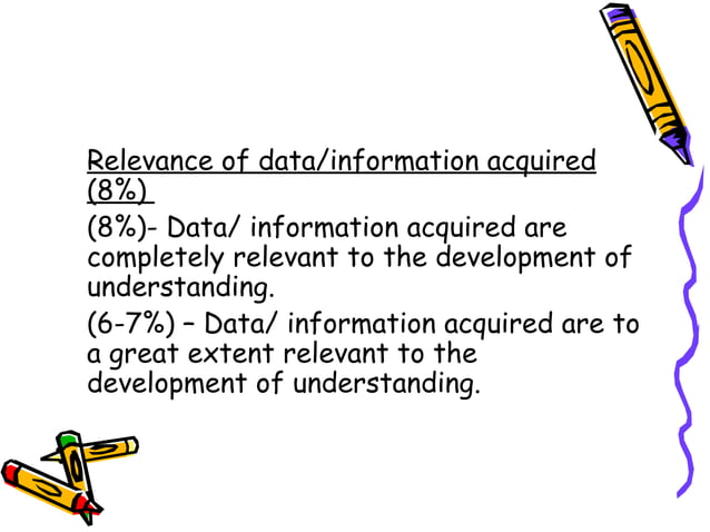 Performance assessment using grasps | PPT