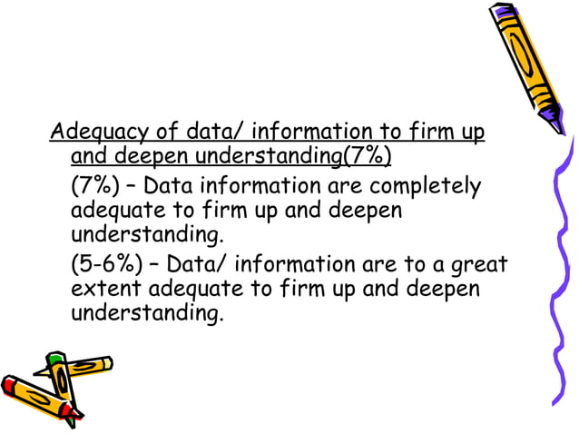 Performance assessment using grasps | PPT