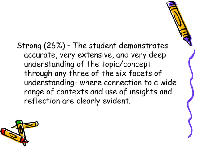 Performance assessment using grasps | PPT