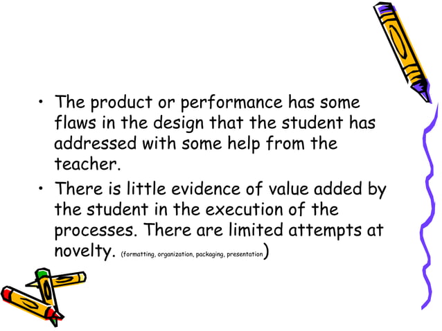 Performance assessment using grasps | PPT