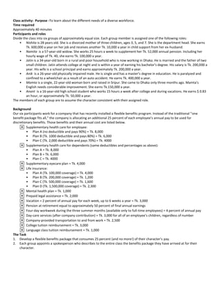 Performance assignment 1 | PDF