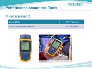Performance Assurance Tools | PPT