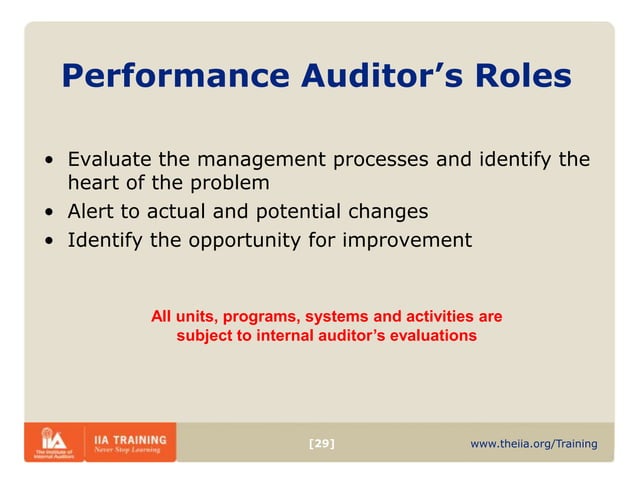 Performance audit adding value | PPTX | Business Accounting & Finance ...