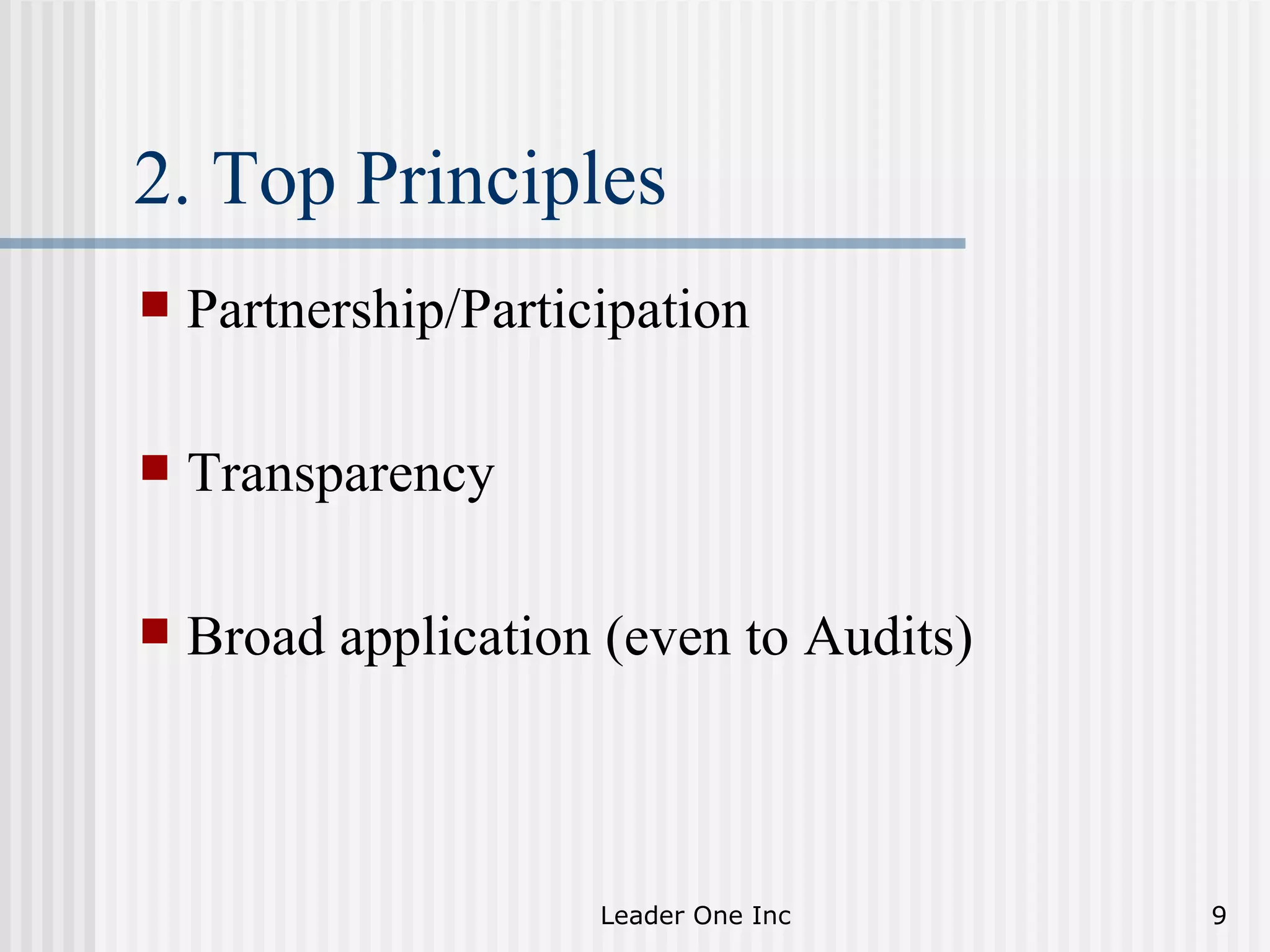 Performance audit management for results | PPT