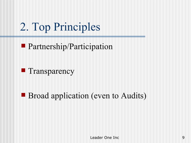 Performance audit management for results | PPT