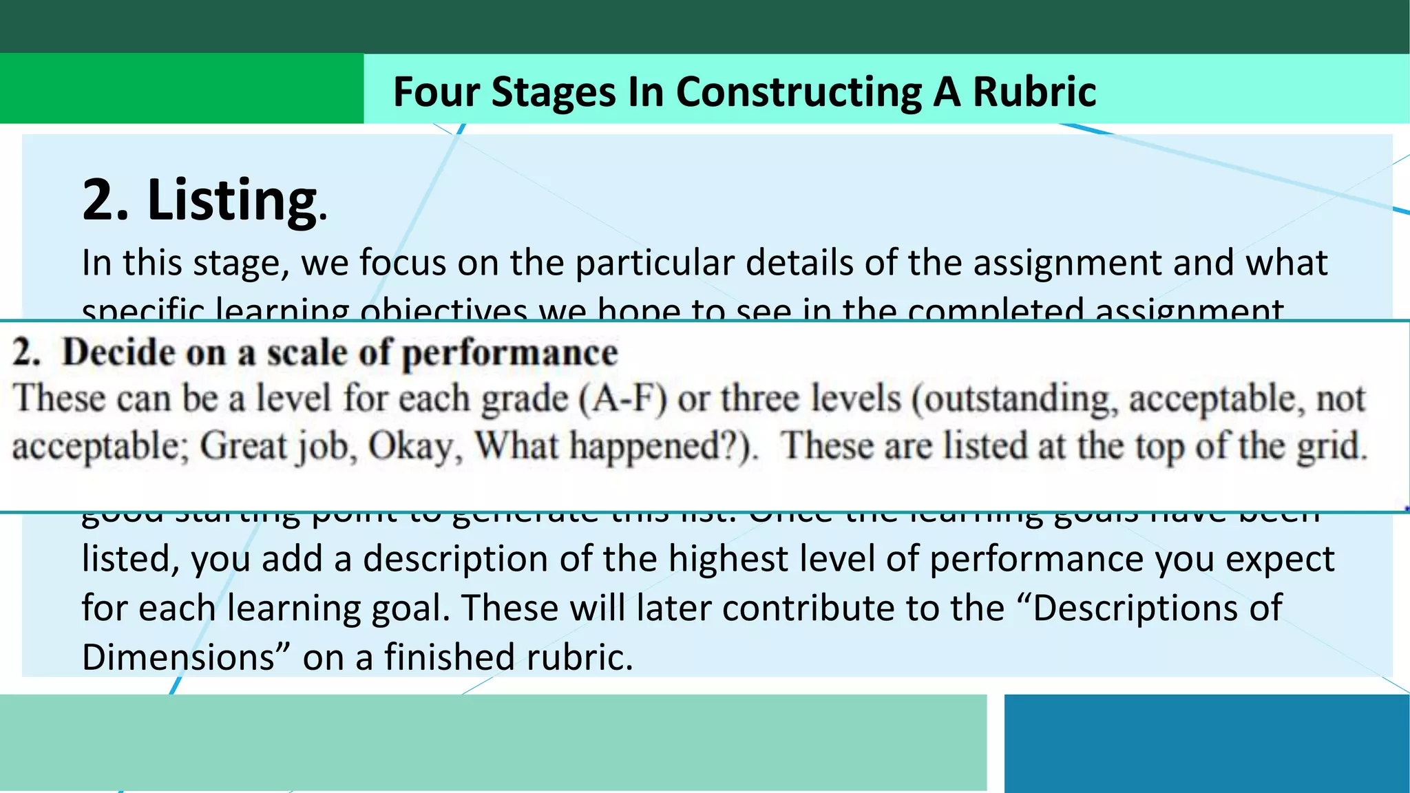 Performance based assessment | PPTX
