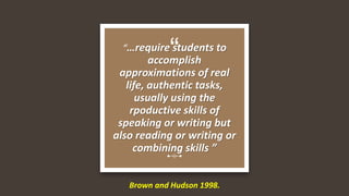 Performance based assessment | PPTX