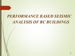 PERFORMANCE BASED DESIGN structural analysis and design | PDF