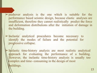PERFORMANCE BASED DESIGN structural analysis and design | PDF