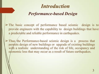 PERFORMANCE BASED DESIGN structural analysis and design | PDF
