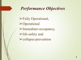 PERFORMANCE BASED DESIGN structural analysis and design | PDF