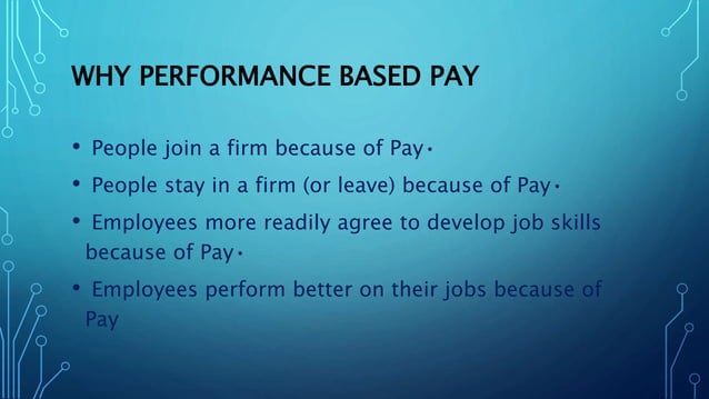 Performance based pay_ppt | PPTX