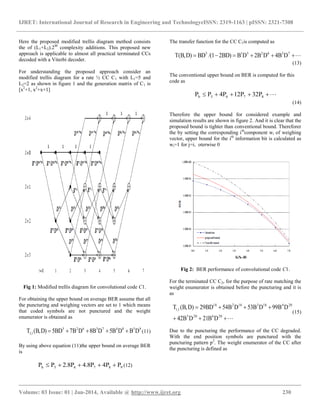 Performance bounds for unequally punctured terminated convolutional codes | PDF