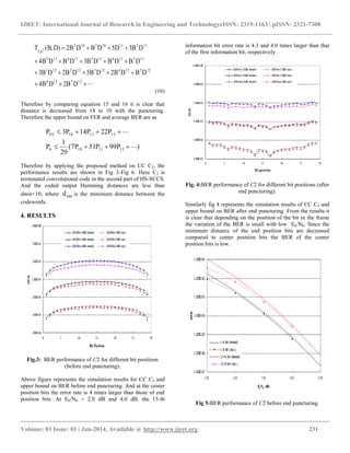 Performance bounds for unequally punctured terminated convolutional codes | PDF