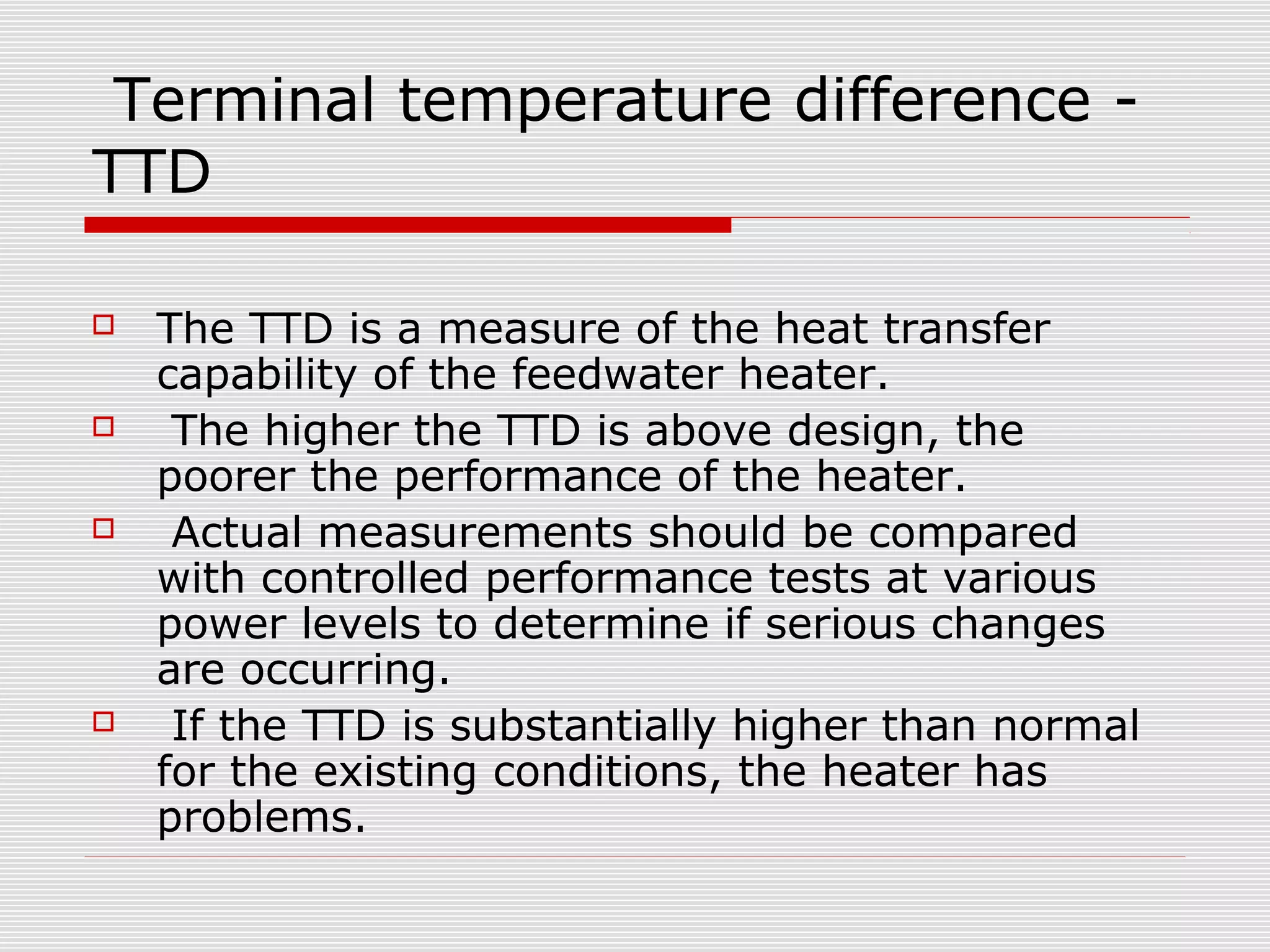 Performance calculation for feed water heater | PPT