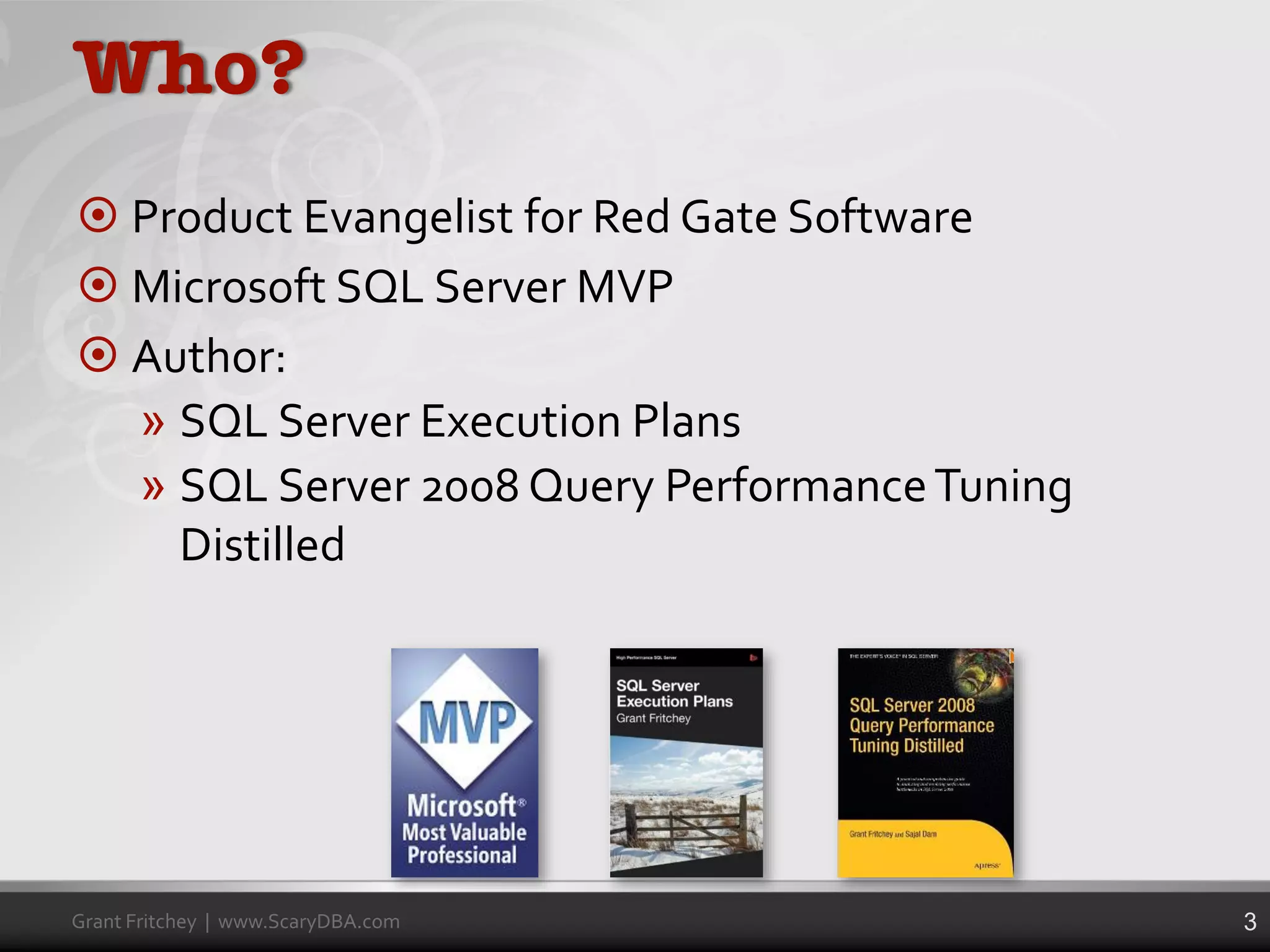 SQL Server Optimization Checklist | PPT SQL Server Optimization Checklist | PPT