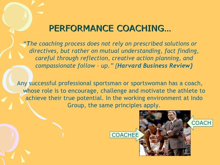 Performance Coaching 1