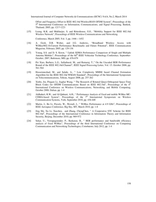 Performance comparison of coded and uncoded ieee 802.16 d systems under ...