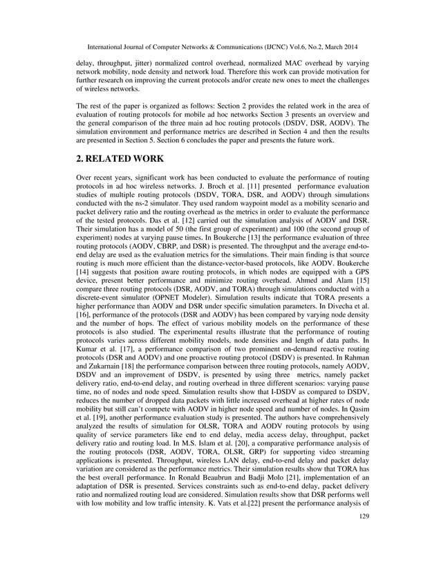 Performance Comparison Of Mobile Ad Hoc Network Routing Protocols Pdf