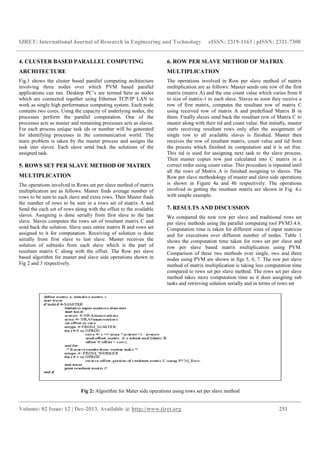 Performance comparison of row per slave and rows set | PDF