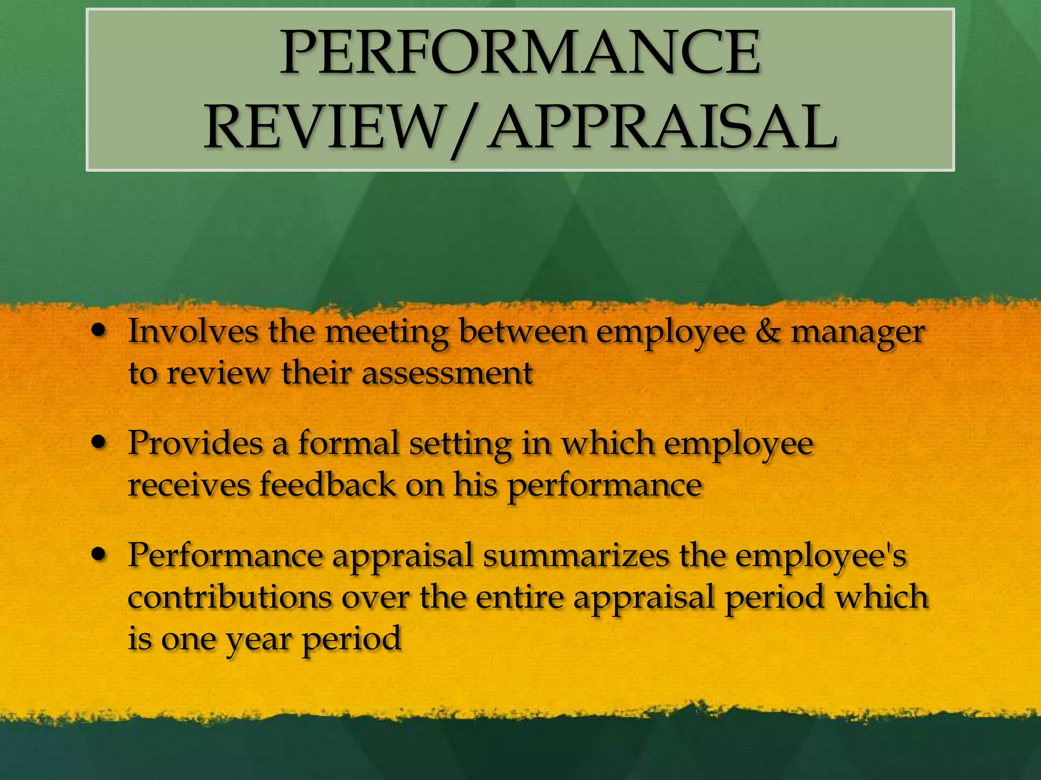 Chapter 2: Performance Management Process | PPTX
