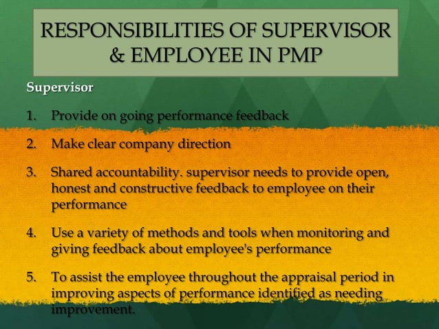 Chapter 2: Performance Management Process | PPTX