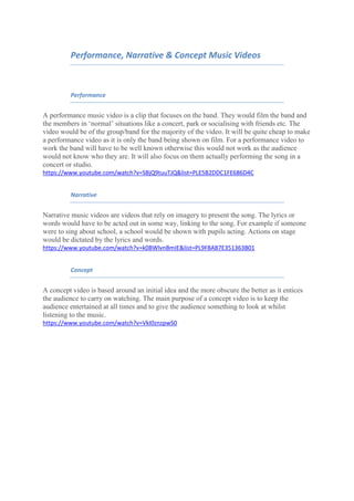Performance, concept and narrative | DOCX