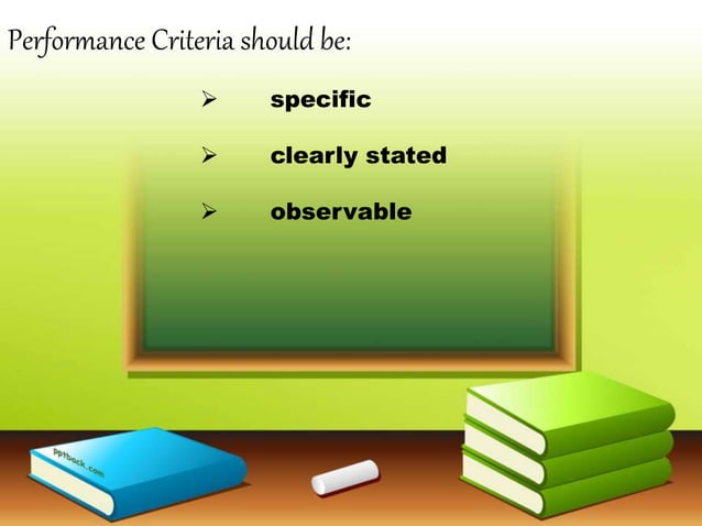 Performance criteria | PPT