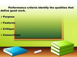 Performance criteria | PPT