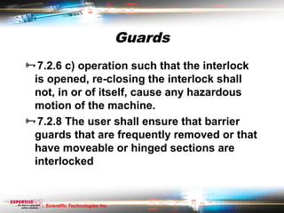 OSHA 10 Hour Machine Guarding #3 | PPT