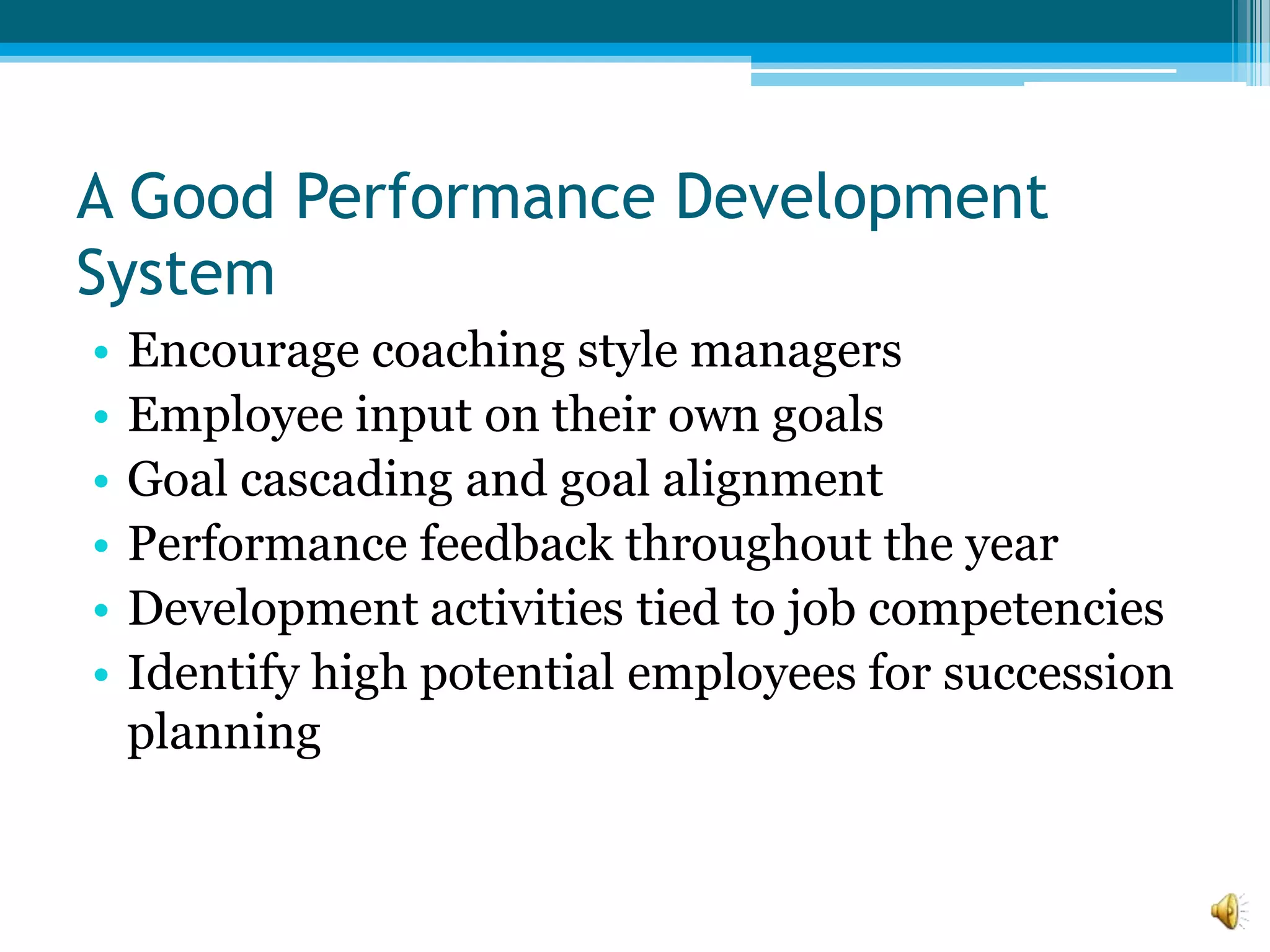 Performance development show | PPSX