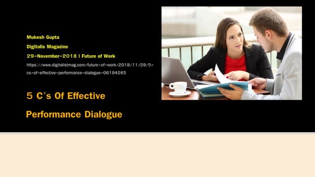 ทบทวนผลงานด้วยสุนทรียสนทนา Performance dialogue | PDF