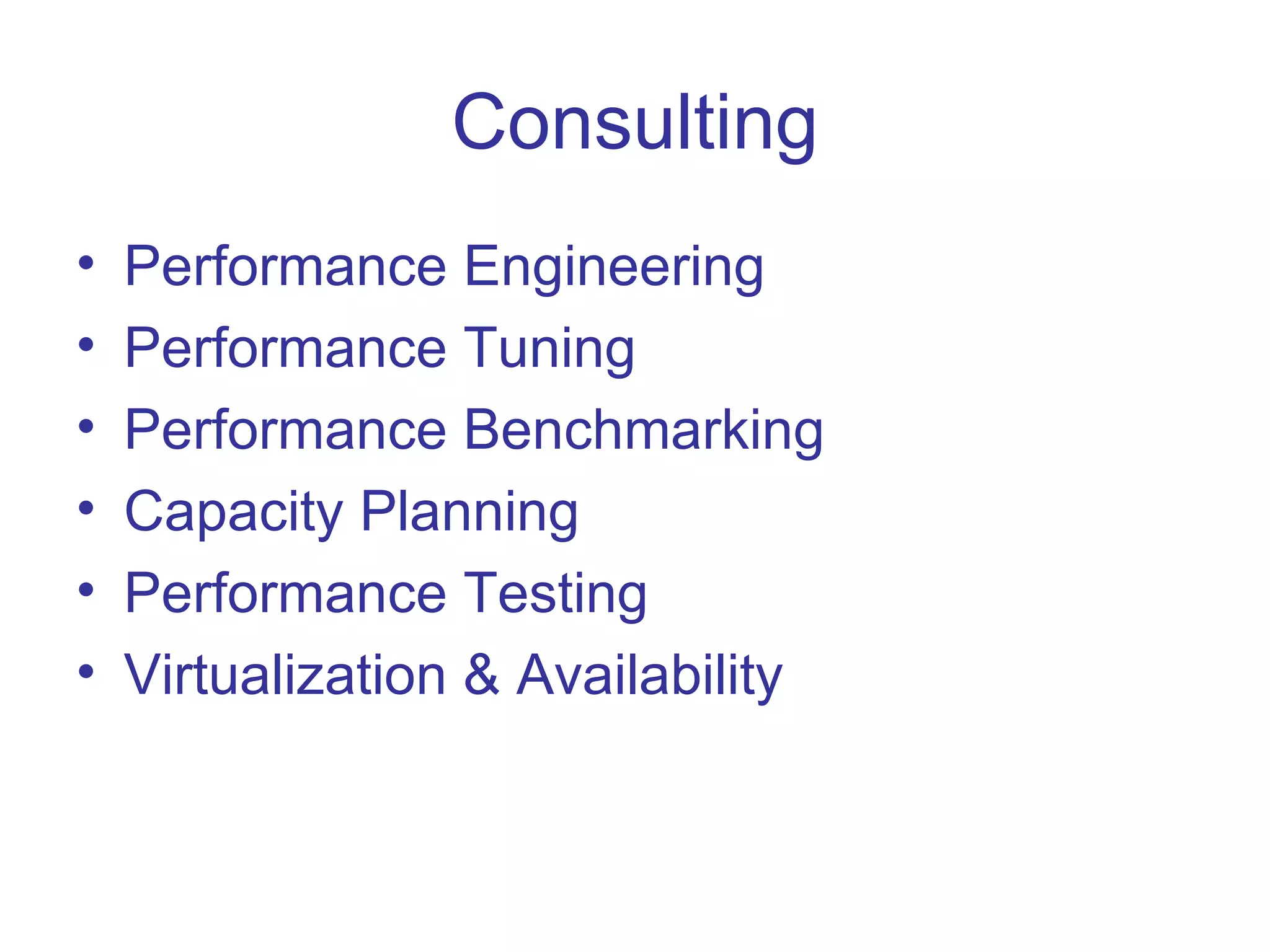 Performance Engineering | PPT