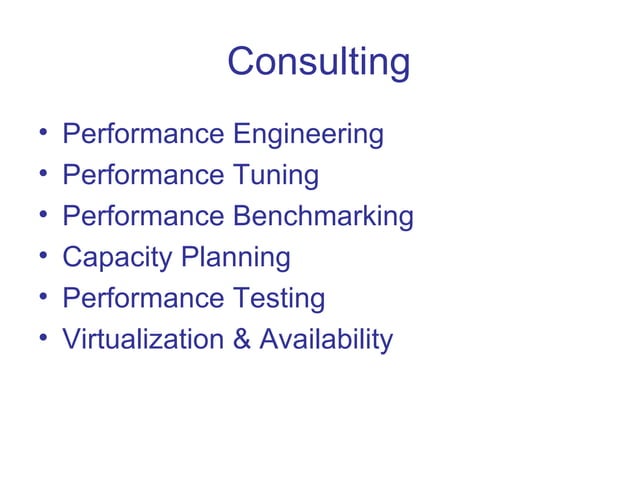 Performance Engineering | PPT