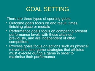 Performance Enhancement From A Psychological Perspective | PPT