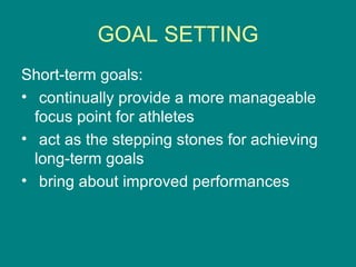 Performance Enhancement From A Psychological Perspective | PPT