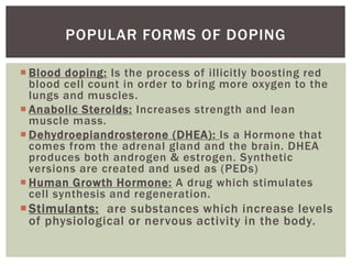 Performance enhancing drugs | PPTX