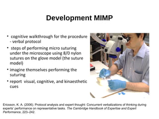 Performance enhancing in surgical training imec 2018 v3 | PPT