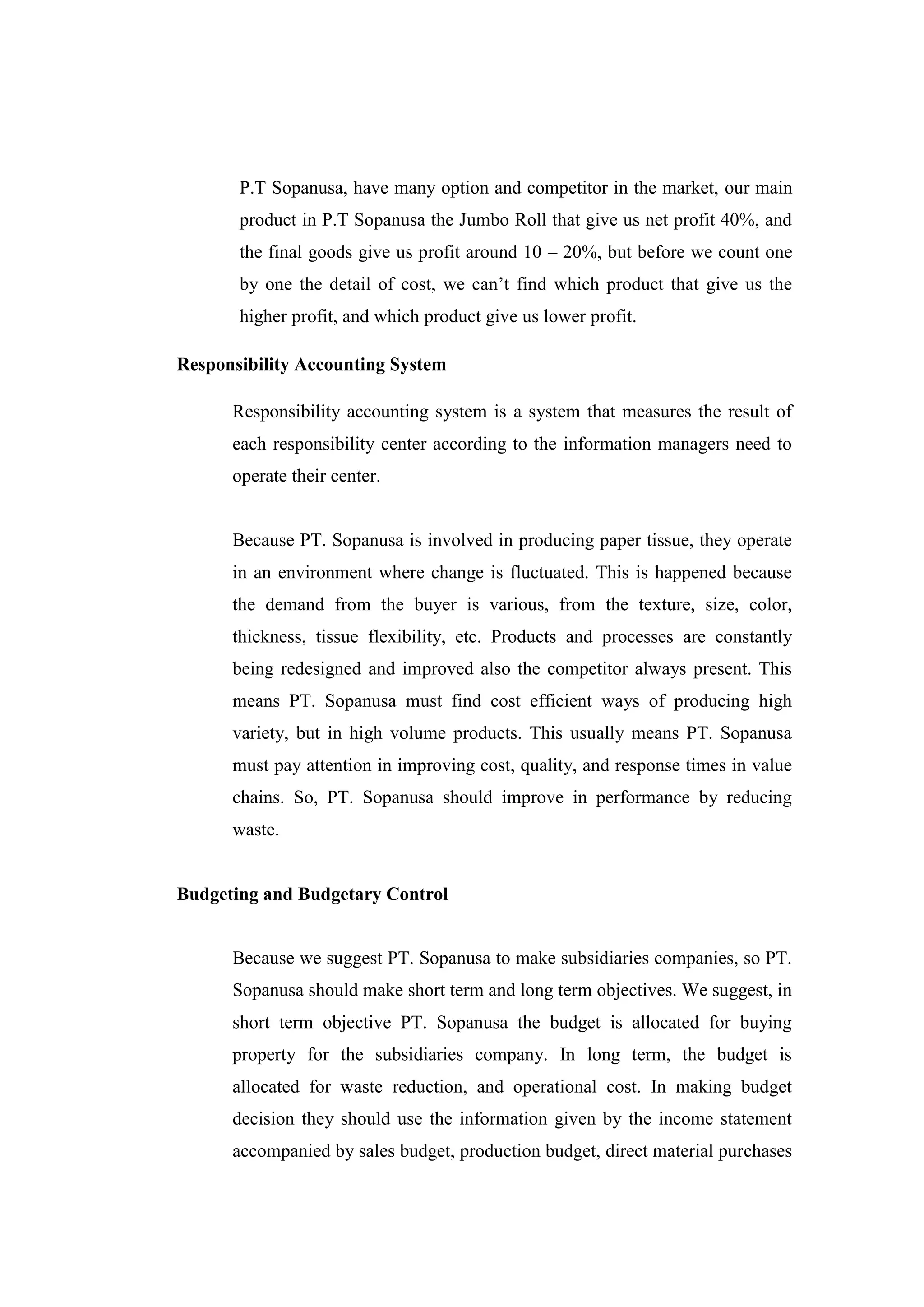 Performance evaluation accounting management | PDF