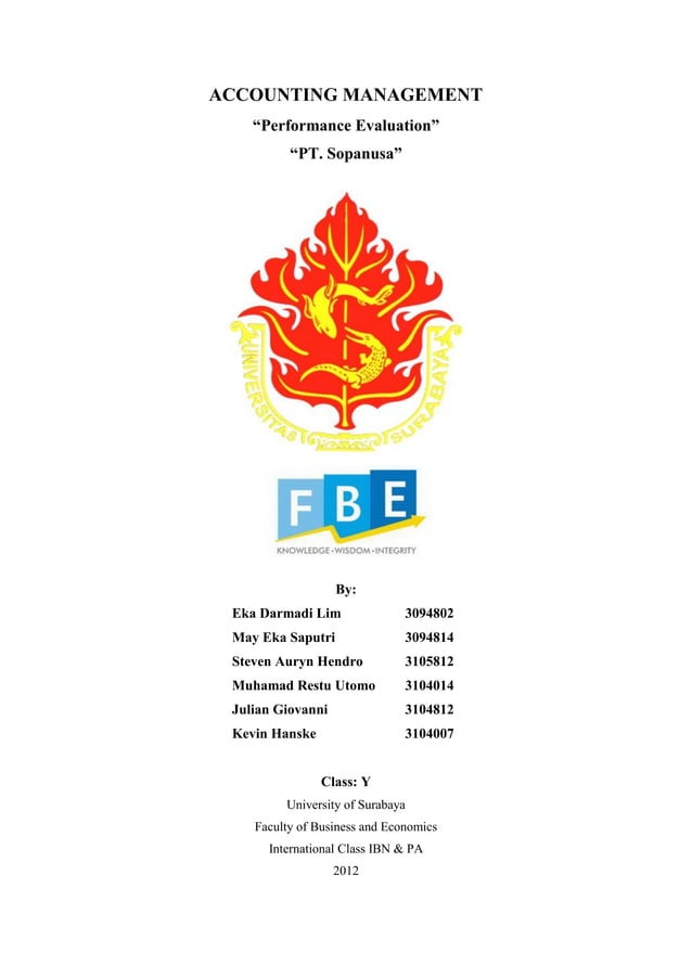Performance Evaluation Accounting Management performance-evaluation-accounting-management