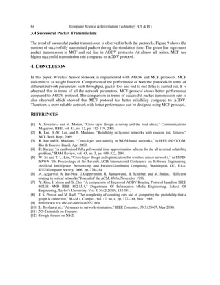 Performance Evaluation of a Layered WSN Using AODV and MCF Protocols in NS-2 | PDF