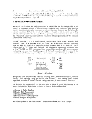 Performance Evaluation of a Layered WSN Using AODV and MCF Protocols in NS-2 | PDF