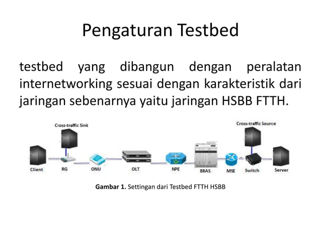 Performance Evaluation Of Available Bandwidth Estimation Tools In Ftth Networks Ppt